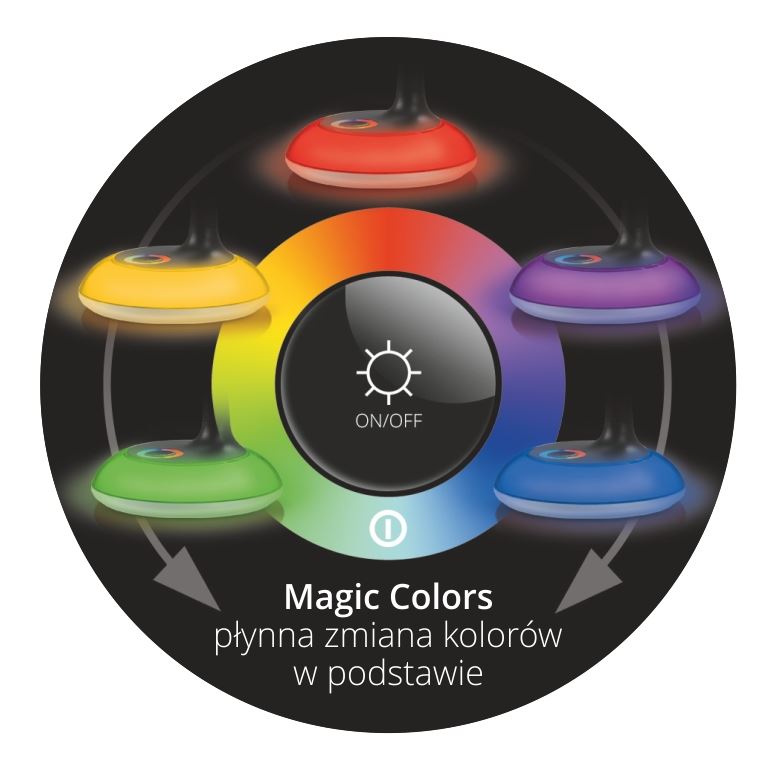 Lampki MAGIC 2 night DIM Lampki biurkowe - Nilsen