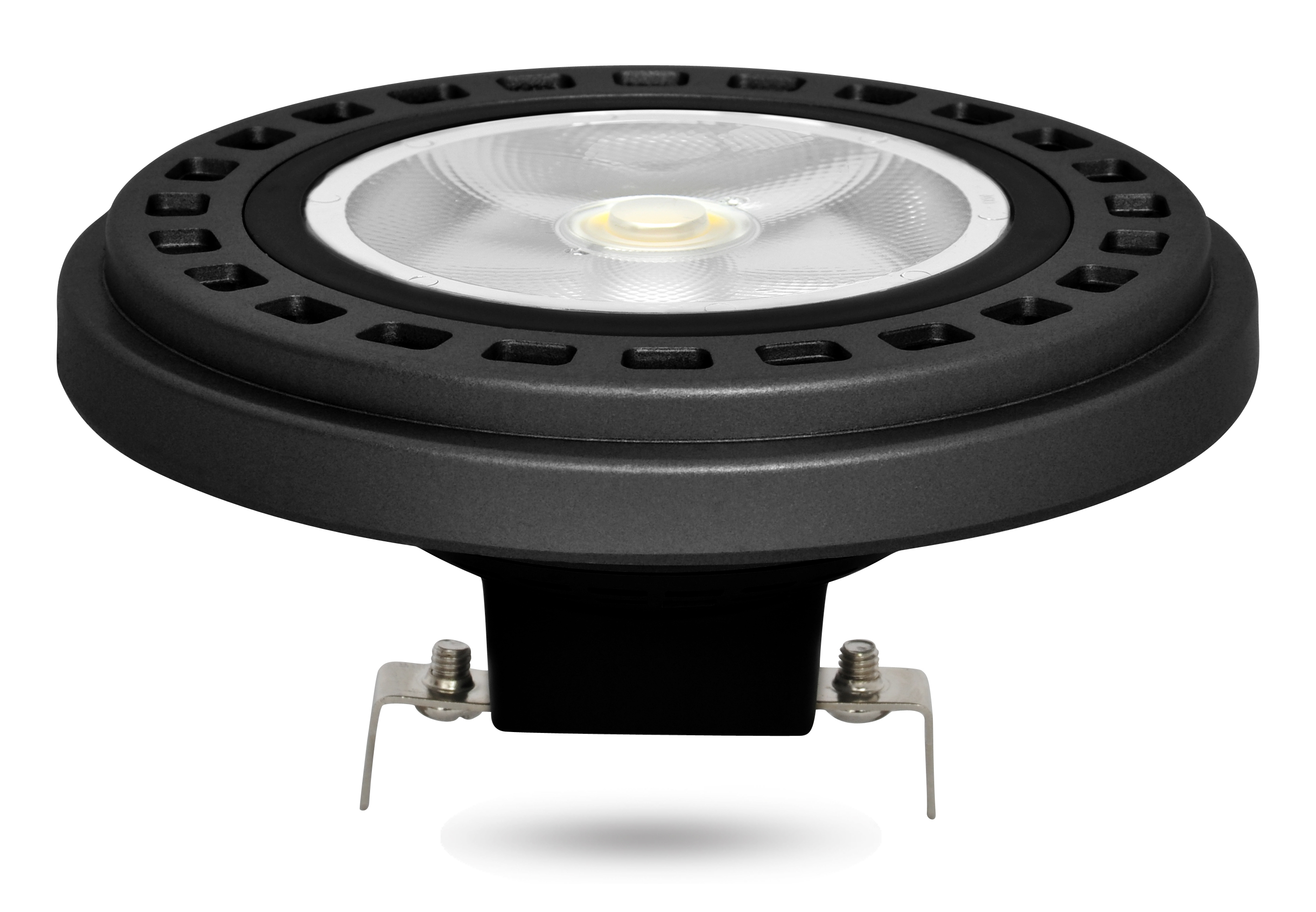 Żarówka AR111 G53 LED COB 15W czarna ciepła biała Żarówka AR111 G53 LED COB 15W czarna ciepła biała